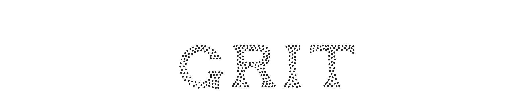 Ten Thousand: The Symbol Series: GRIT. | Milled