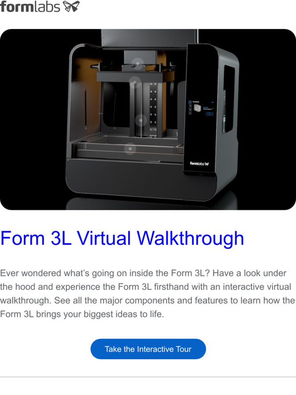 Formlabs: [Interactive] Form 3L Virtual Walkthrough | Milled