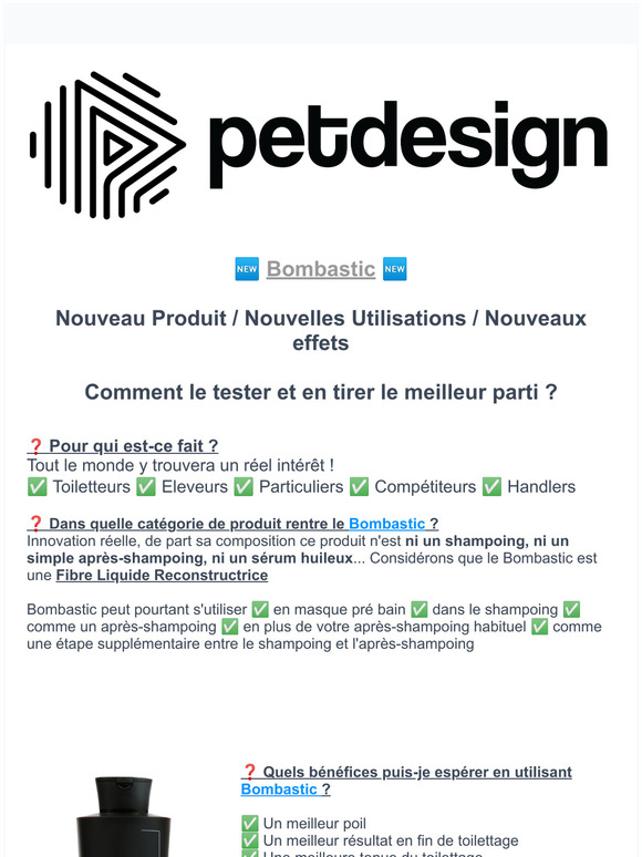Petdesign: Nouveau : Bombastic, par Special One... Comment l'utiliser ...