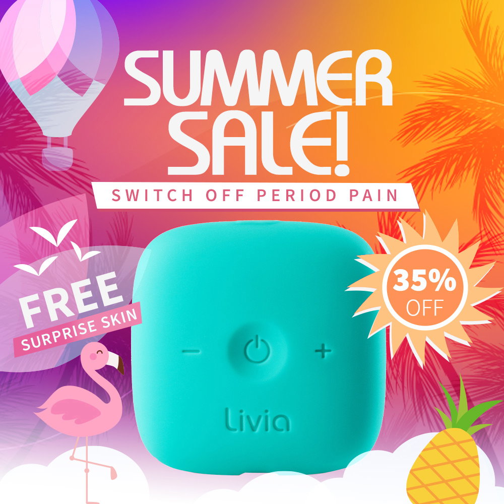 Livia: Summer Sale Officially Live | Enjoy Your Summer Period Pain Free ...