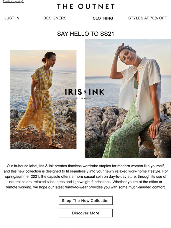 The Outnet: Introducing Iris & Ink spring/summer 2021 collection | Milled