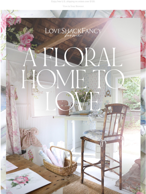LoveShackFancy: New Home Collection Drops Thursday | Milled