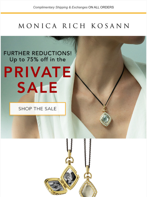 Monica Rich Kosann: Final Reductions! Up to 75% off in the PRIVATE SALE ...