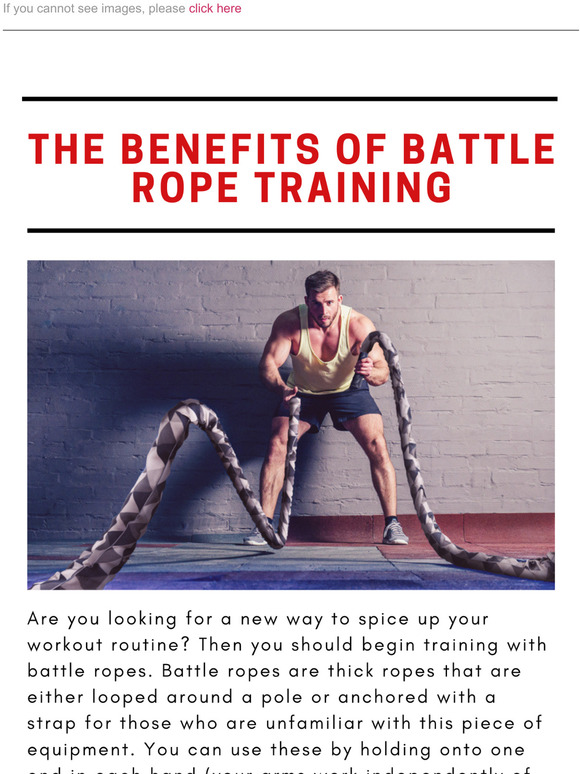 Nordic Lifting: Top Benefits Of Incorporating Battle Rope Into Your ...