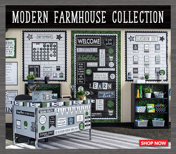 Teacher Created Resources: Our Modern Farmhouse Classroom is the Height ...
