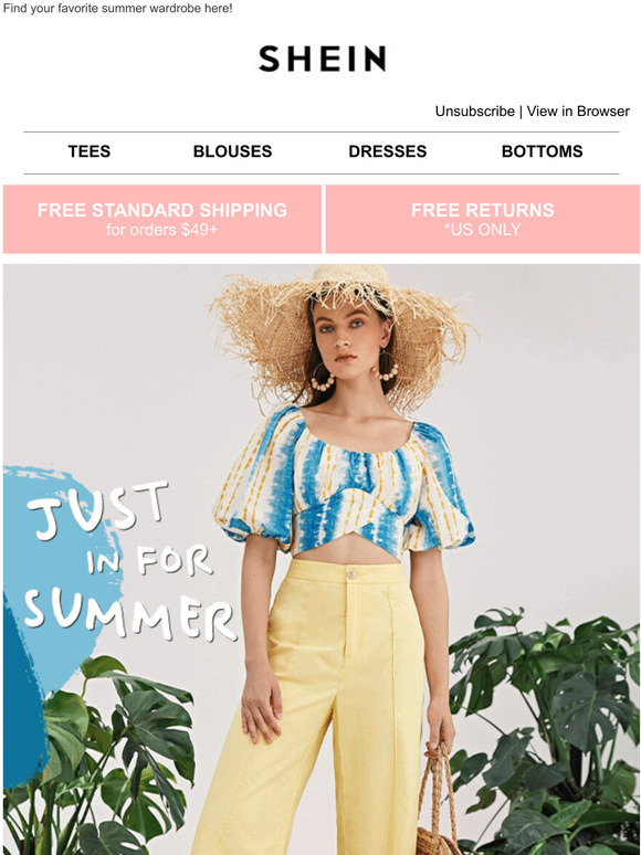 SHEIN: Summer Love = these new arrivals | Milled