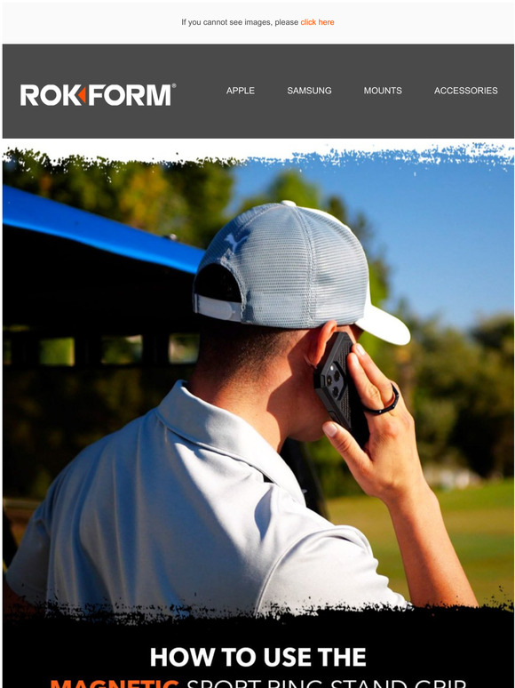 Rokform: How to Use the Magnetic Sport Ring Stand Grip | Milled