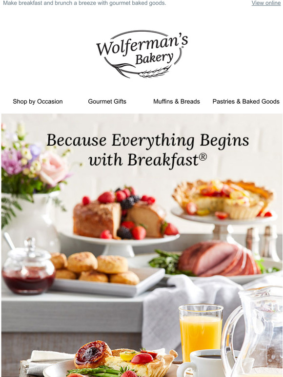 Wolferman's: Start each day deliciously with Wolfermans Bakery. | Milled