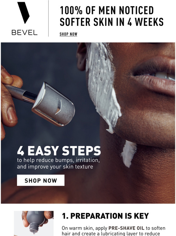 Bevel: Better Skin In 4 Easy Steps | Milled