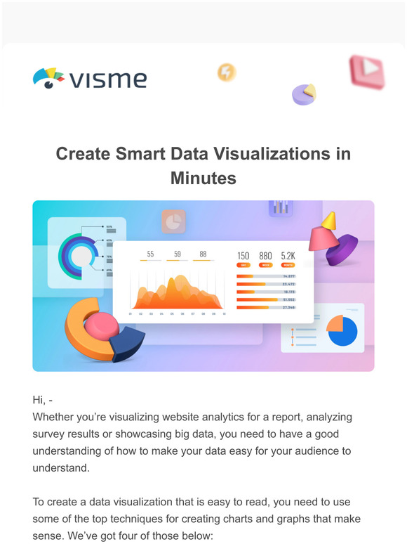 Visme: 4 Essential Data Visualization Techniques for Easy-to-Understand ...