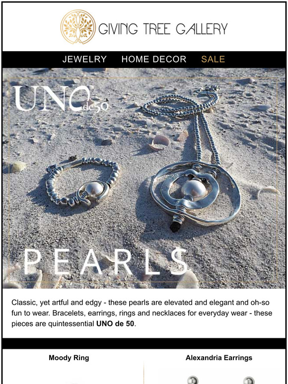 The Giving Tree Gallery: Have you seen Uno de 50 Pearls? | Milled