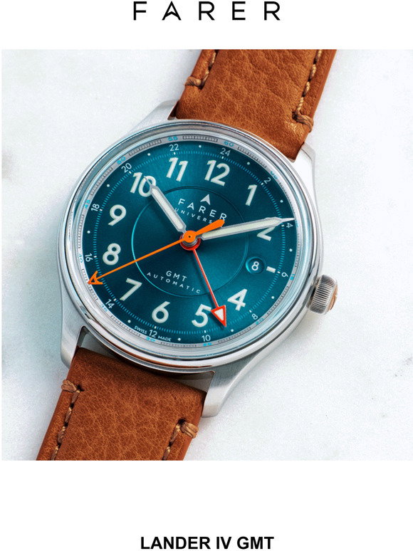 Farer: NEW: Lander IV GMT | Milled
