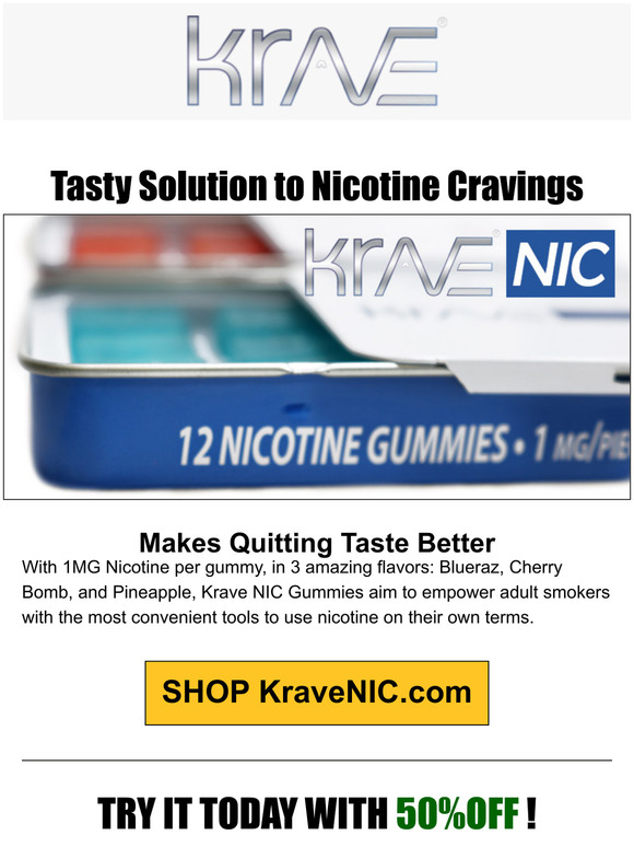 HoneyStick: Nicotine Gummies - Makes Quitting Smoking Easier! | Milled