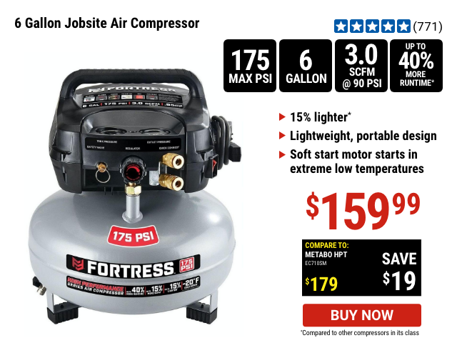 Harbor Freight: High Performance. Ultra Quiet. Fortress Jobsite Ready ...