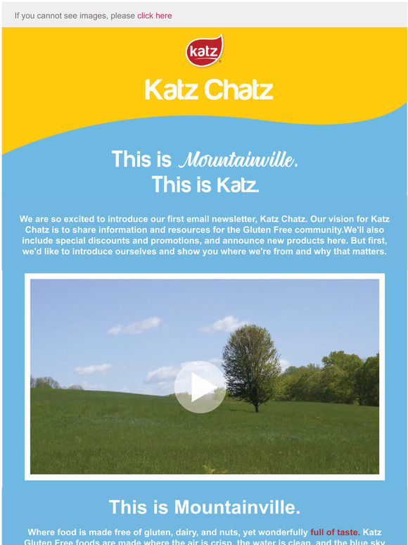 Katz Gluten Free: Introducing Katz Chatz! | Milled