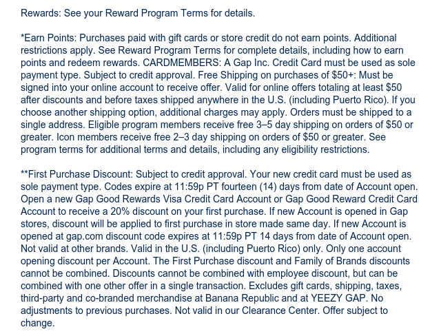 Gap: Our best perks ever. Meet the new Gap Good Rewards | Milled