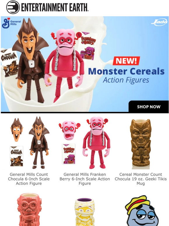 EntertainmentEarth.com: New Monster Cereals Action Figures | Milled