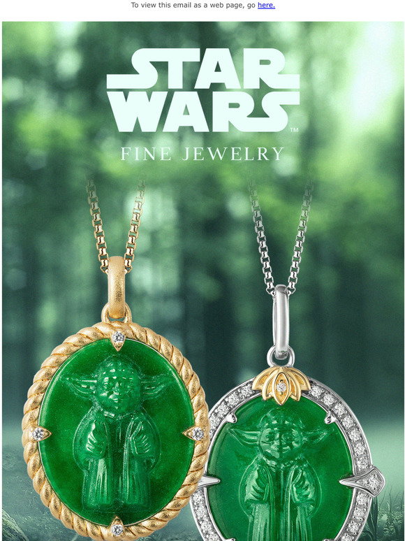 Star Wars Fine Jewelry: Fine Jewelry inspired by Jedi Master Yoda | Milled