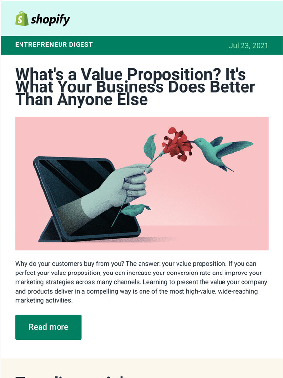 Shopify New Zealand: What's a Value Proposition? It's What Your ...