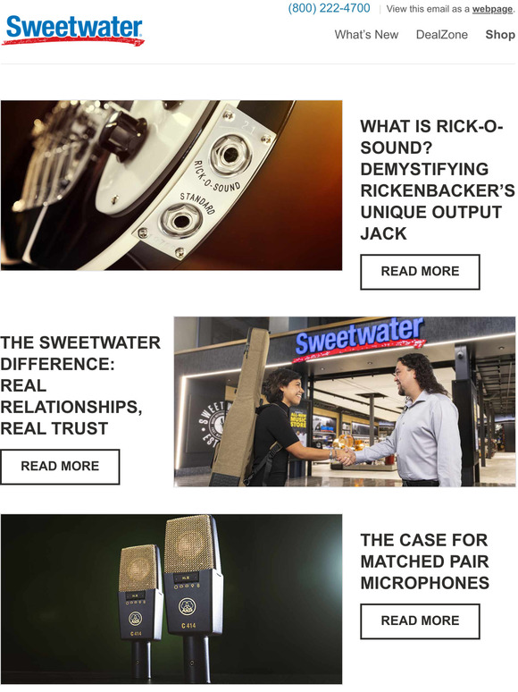 Sweetwater: What Is Rick-O-Sound? Demystifying Rickenbackers Unique ...