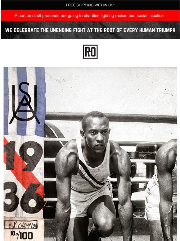 Roots Of Fight: JESSE OWENS | WILMA RUDOLPH | Milled