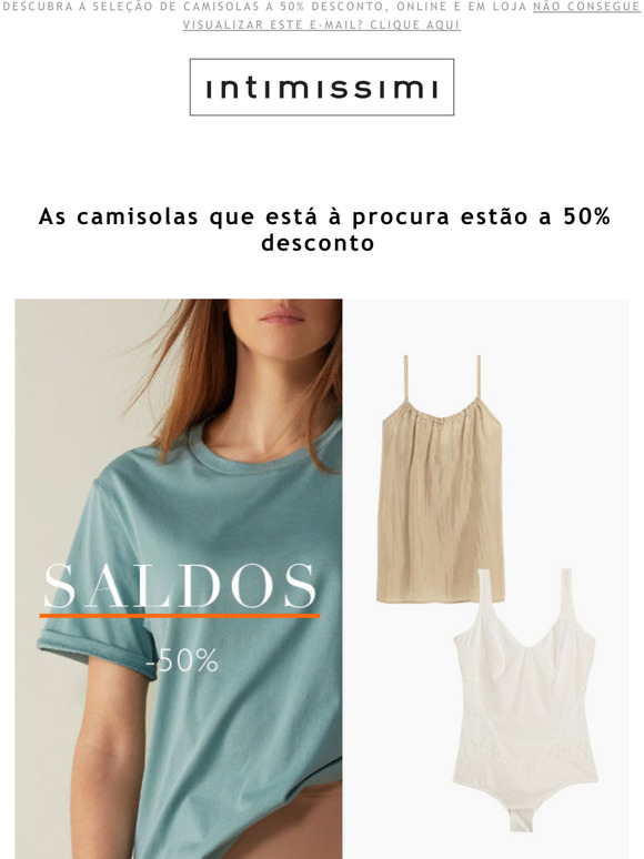 Intimissimi: As camisolas best seller do momento agora a -50% | Milled