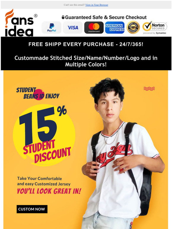 Fansidea: 15%OFF Student Discount at Fansidea | Milled