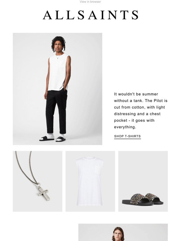 AllSaints: New clothes and summer plans | Milled