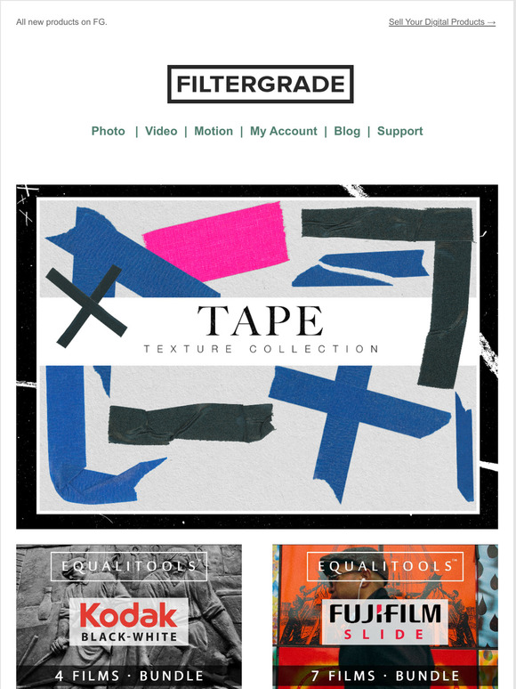 FilterGrade: All new overlays, trending film filters, polaroid effects ...