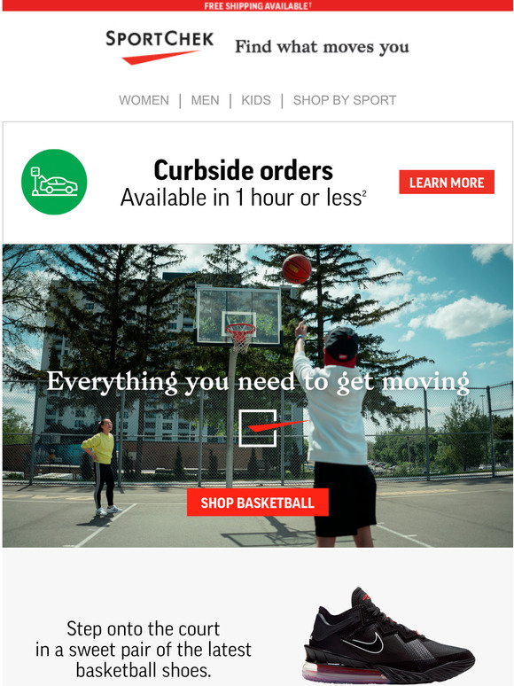 Sport Chek: Everything You Need To Step Onto The Court | Milled