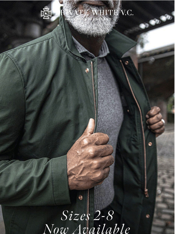 Private White V.C.: Return Of The (British Racing Green) Mac | Milled