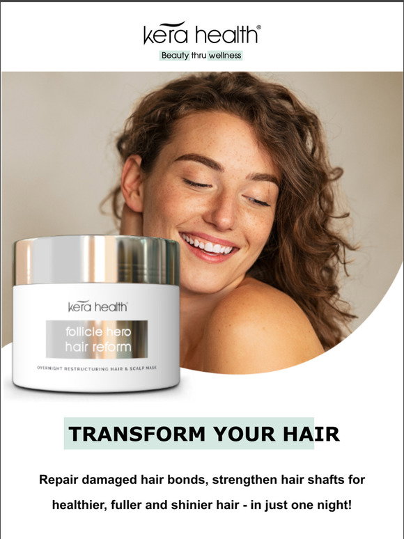 KeraHealth: Transform Your Hair in just One Night! | Milled