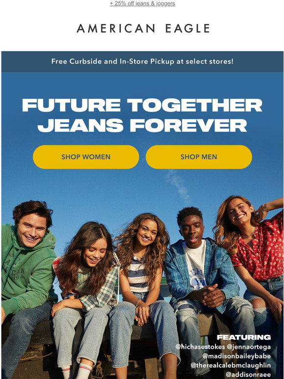 American Eagle: Guess who's starring in our new campaign?! | Milled