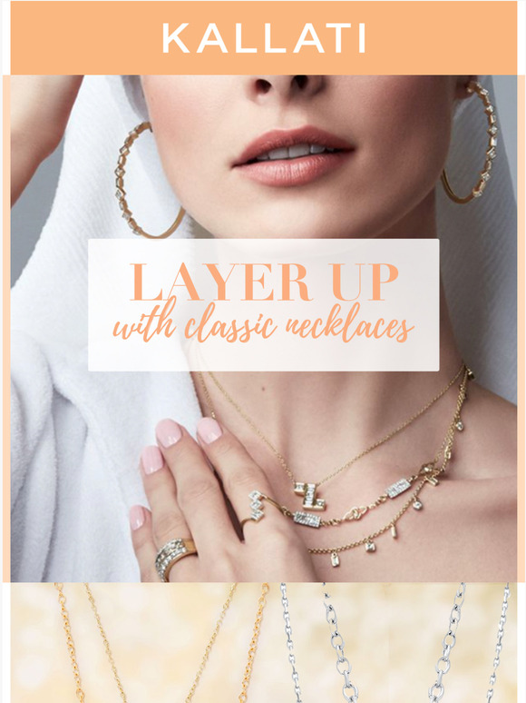 Kallati Jewelry: Layered Necklaces That Never Go Out Of Style. | Milled