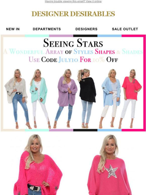 Designer Desirables: Seeing Stars SO MANY Styles Shades & Shapes + 10% ...