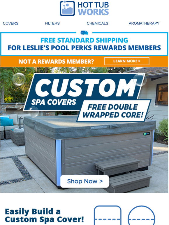 Hot Tub Works: Get a New Custom Spa Cover & Get a Free Double-Wrapped ...