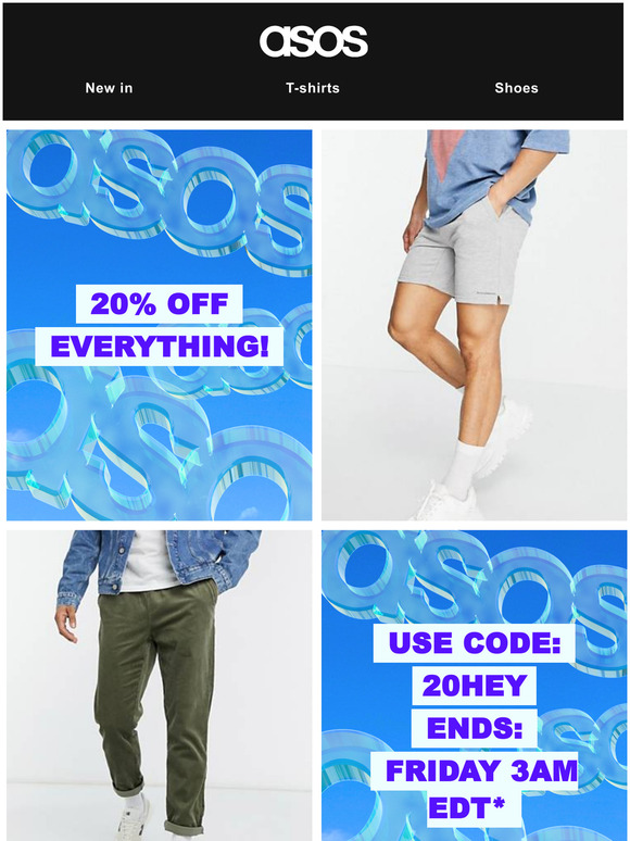 ASOS: 15% off everything this weekend! | Milled