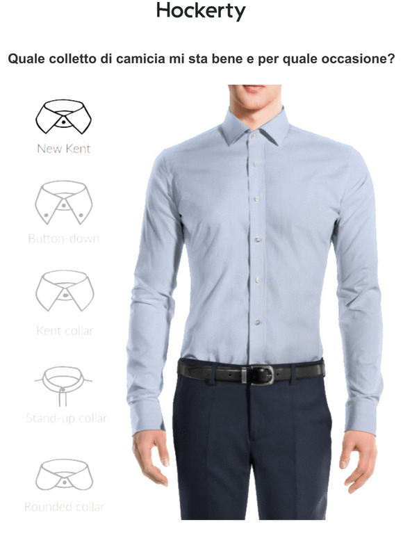 Hockerty: La guida definitiva ai tipi di colletto della camicia | Milled