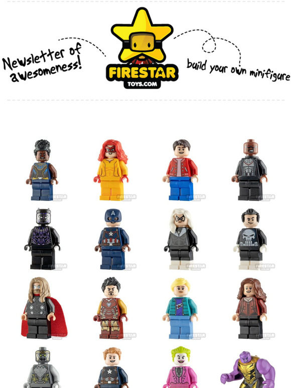Firestar Toys: Awesome new LEGO Superheroes | Milled