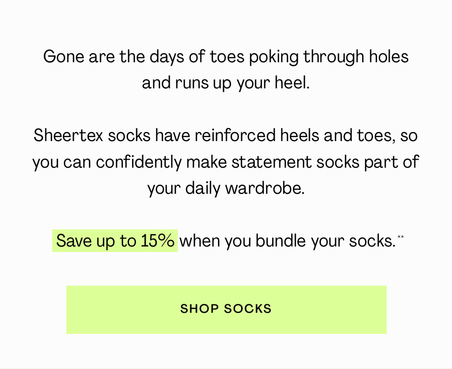 Sheertex: Your shoes called... | Milled