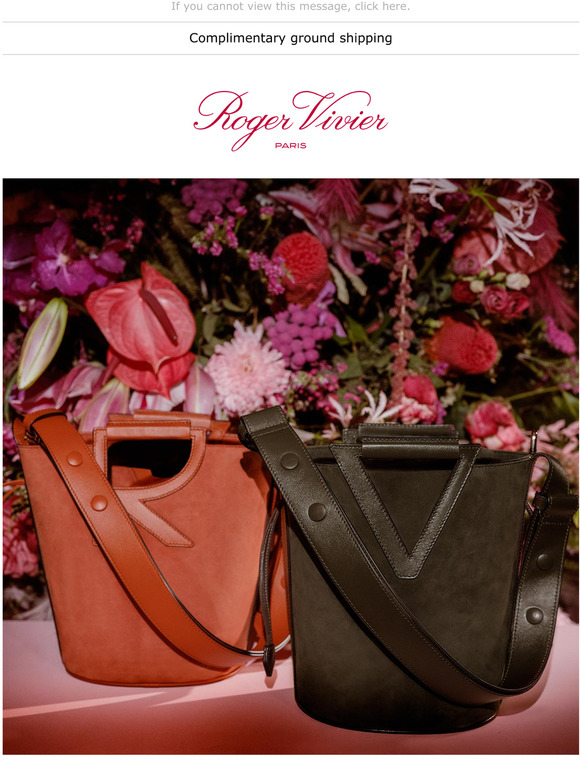 Roger Vivier: The Logo Redefined for the RV Bucket Bag | Milled