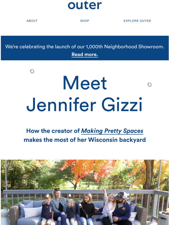 Outer: Host Spotlight: Making Pretty Spaces Jennifer Gizzi | Milled