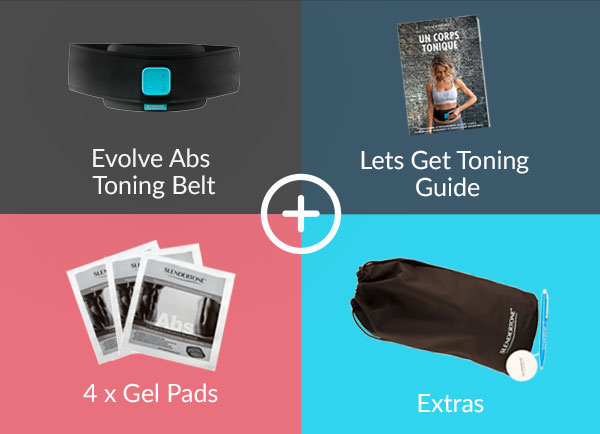 Slendertone: The New Evolve Abs Complete Toning Kit | Milled