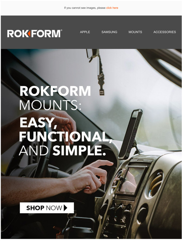 Rokform: Rokform Mounts: Easy, Functional, and Simple | Milled