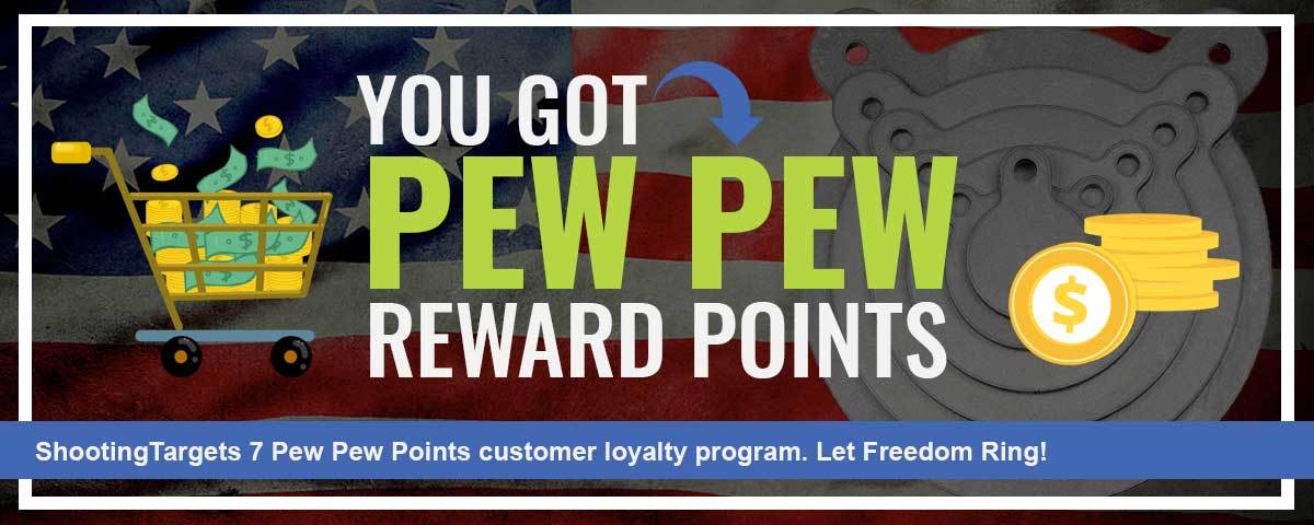 Shooting Targets: Youve earned 300 Pew Pew Points! | Milled