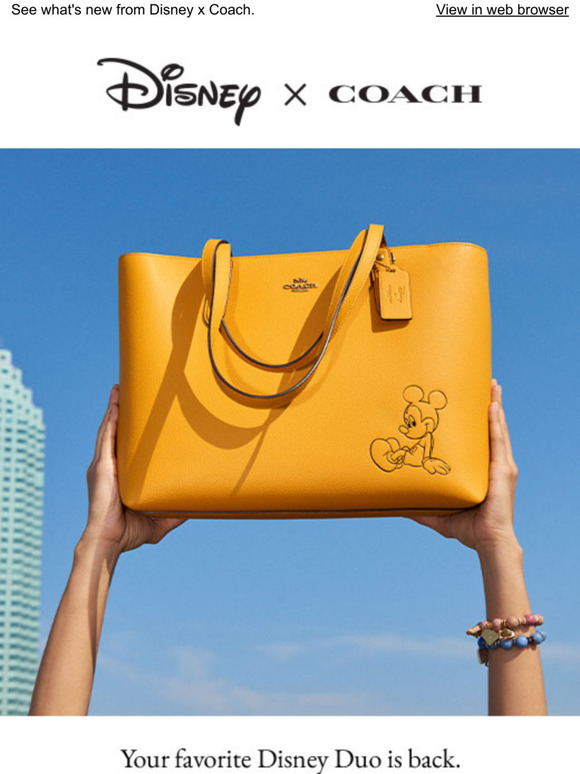 Coach: Catch Mickey & Minnie Mouse (While You Can) | Milled