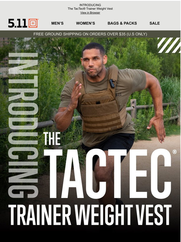 5.11 Tactical: Break the routine! New TacTec Trainer | Milled