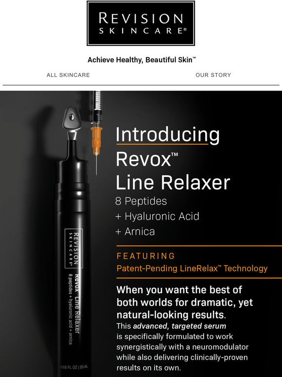 Revision Skincare: Revox Line Relaxer has Arrived! | Milled