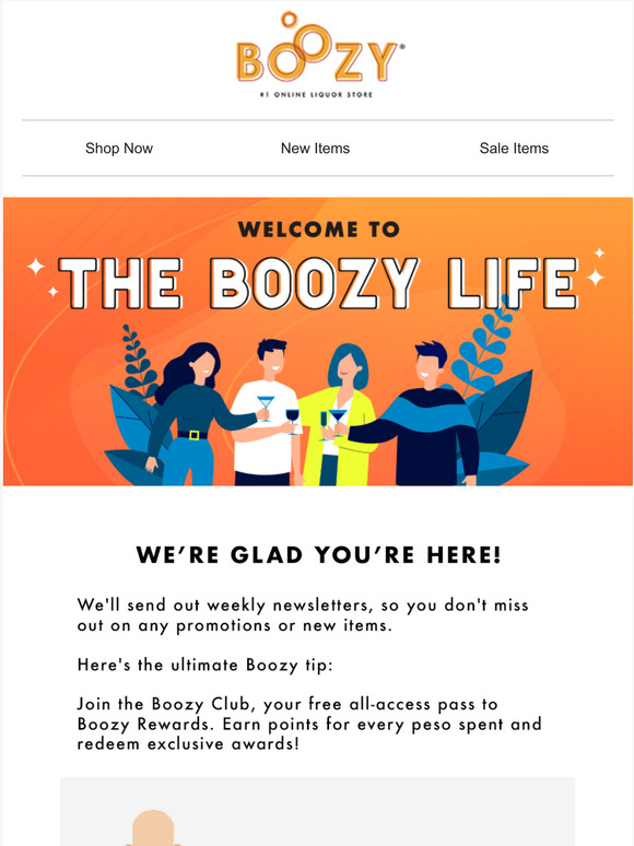 Boozy Liquor Delivery: Welcome to the Boozy life! | Milled