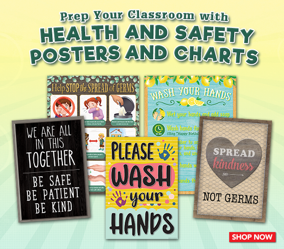 Teacher Created Resources: Prep Your Classroom With Health and Safety ...